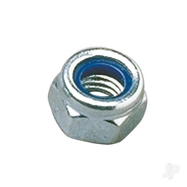 M3 Bright Zinc PLasted Self Locking Nut (100)