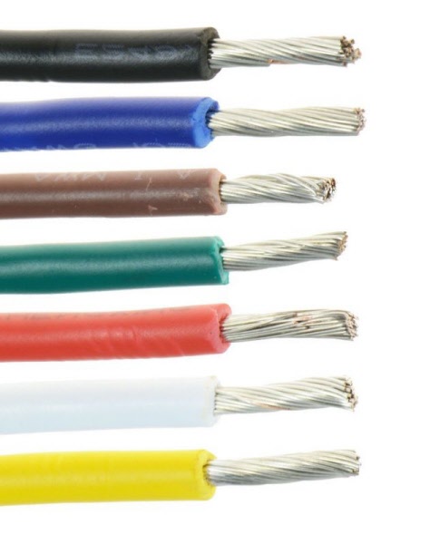 16/0.2mm Stranded PVC Equipment Wire 3.0A Max