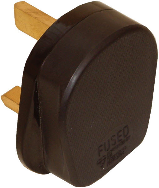 13A Heavy Duty Plug, Quick Fit, 3A fuse - Black | 093-020