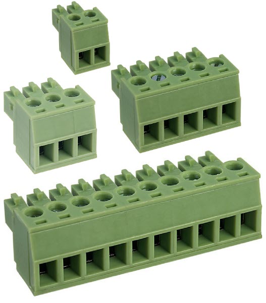 7A Pluggable Terminals Blocks with Screws