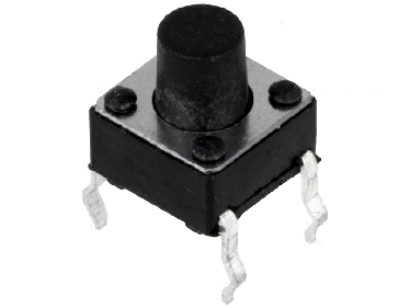 SPST 6mm PCB Switch - 7.0mm Vertical