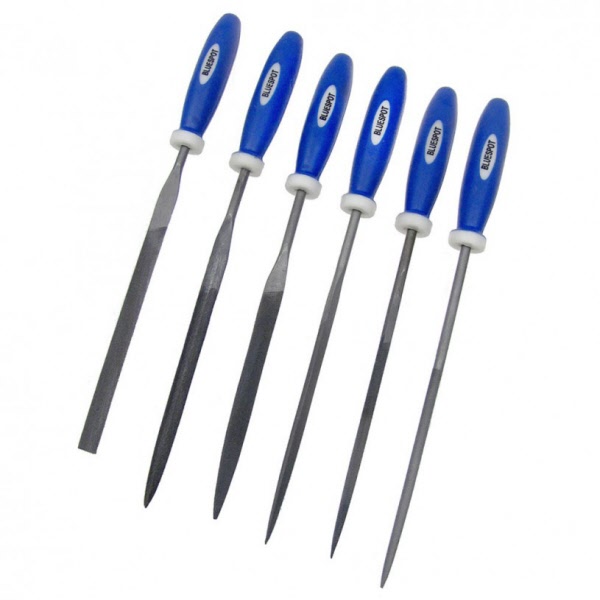 6 Piece Mini File Set 150mm