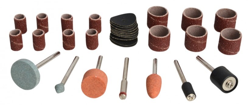 31 Piece Rotary Tool Sanding and Grinding Accessory Set