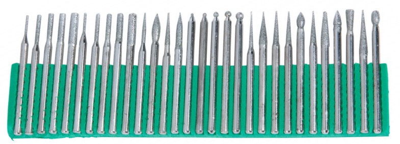 30 Piece Diamond Burr Set