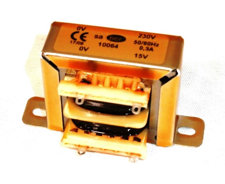 0 - 15v 0.3A 4.5VA Open Frame Transformer | 319-000