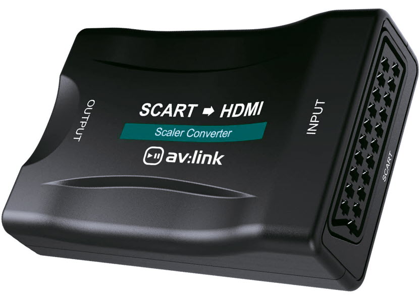 AV:Link Scart to HDMI Converter (USB powered)