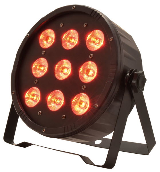 QTX PAR‑54 LED PAR Can | 9×6 W RGBW, Ultra‑Compact Wash Light