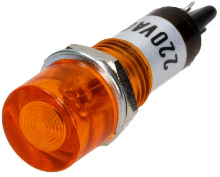 Neon Panel Indicator - Orange | 708-213