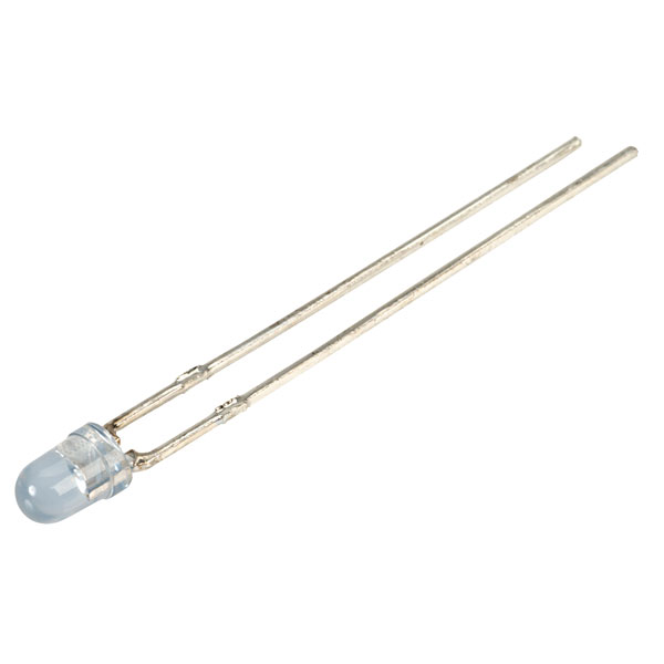 3.0mm Standard 12V Clear LED - Blue