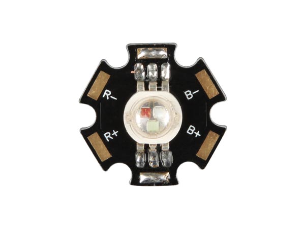 3W High Power LED Star - RGB | 715-933