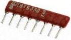 7 Way 10k 0.125W 2% SIL Resistor Network | 932-310
