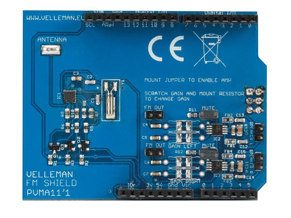 Velleman IO Arduino Compatible Shields